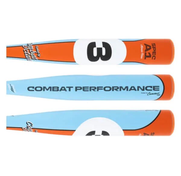 COMBAT MFG Spec A1 Gulf Racer BBCOR Baseball Bat: CBB6GLFB3 - SPCSPORTS